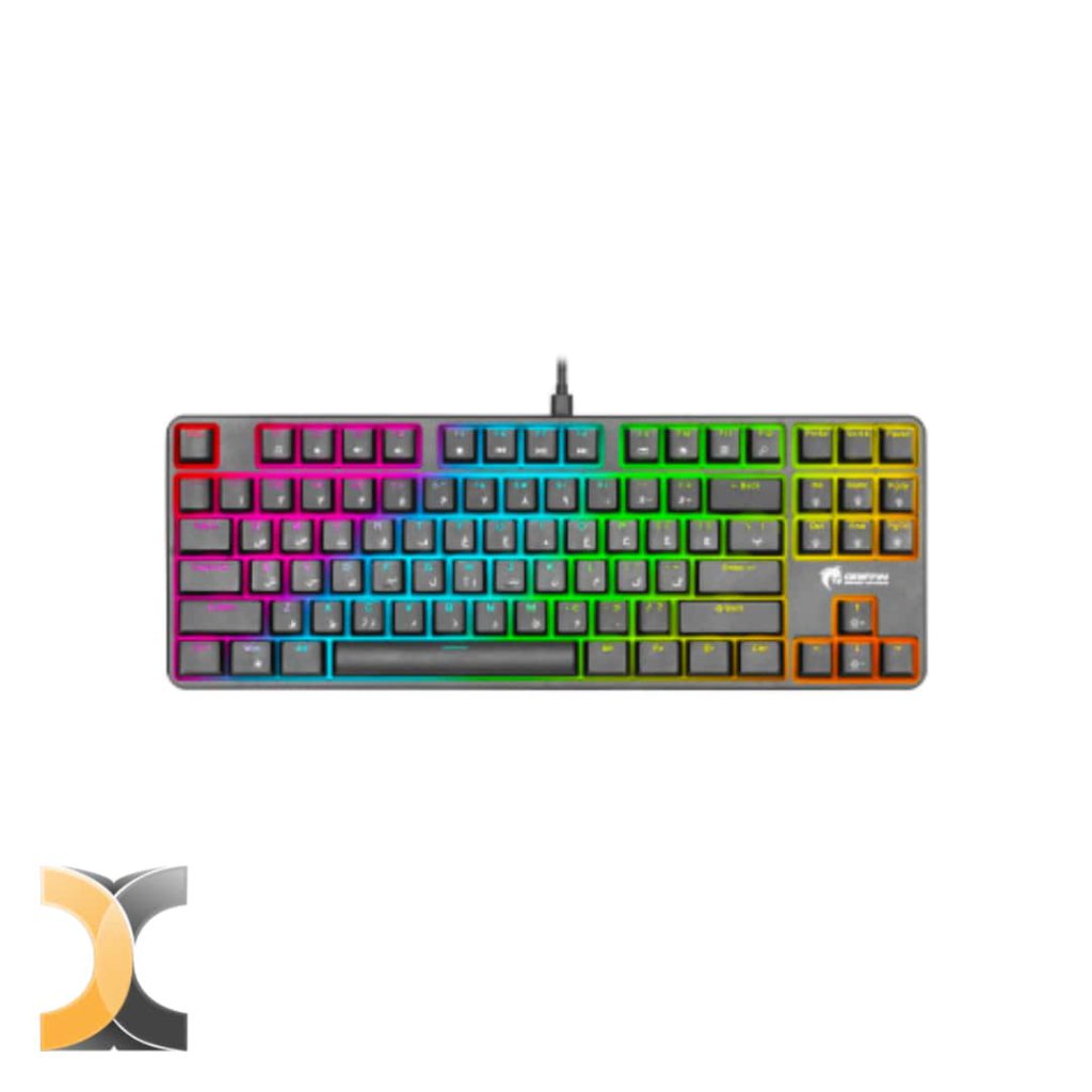کیبورد Gk801 Rgb گرین ا Green Gk801 Rgb Computer Keyboard کامپیوترچی
